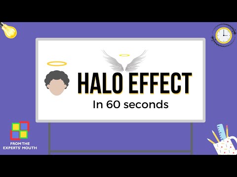 Halo Effect: Psychology Concepts in 60 seconds | How does halo effect work by Tanvee Maheshwari