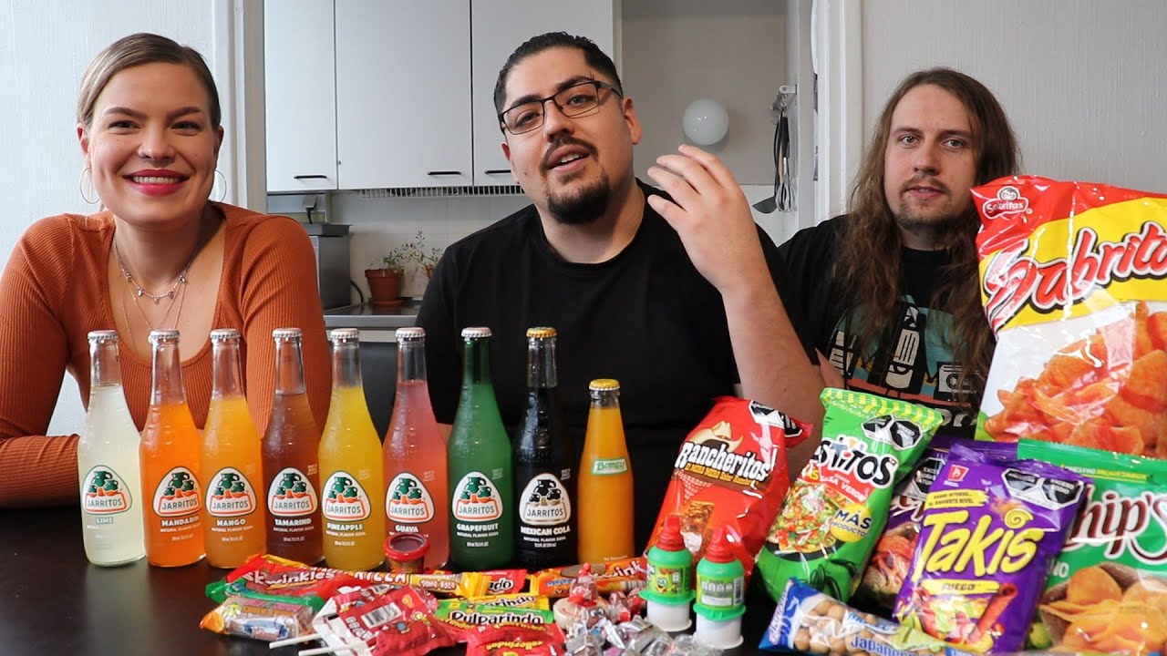 Finnish People Trying Mexican Candy, Sodas and Snacks (Part 1)