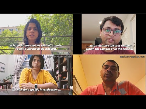 JU Againt Ragging – against bullying in all forms