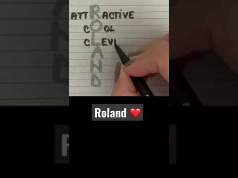 Meaning of the name ROLAND #meaning #name #roland