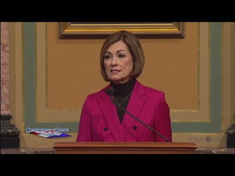 Iowa Governor Kim Reynolds delivers Condition of the State
