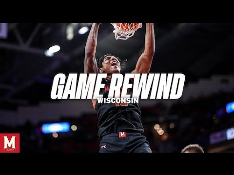 Men's Basketball Highlights | Maryland 73, Wisconsin 55