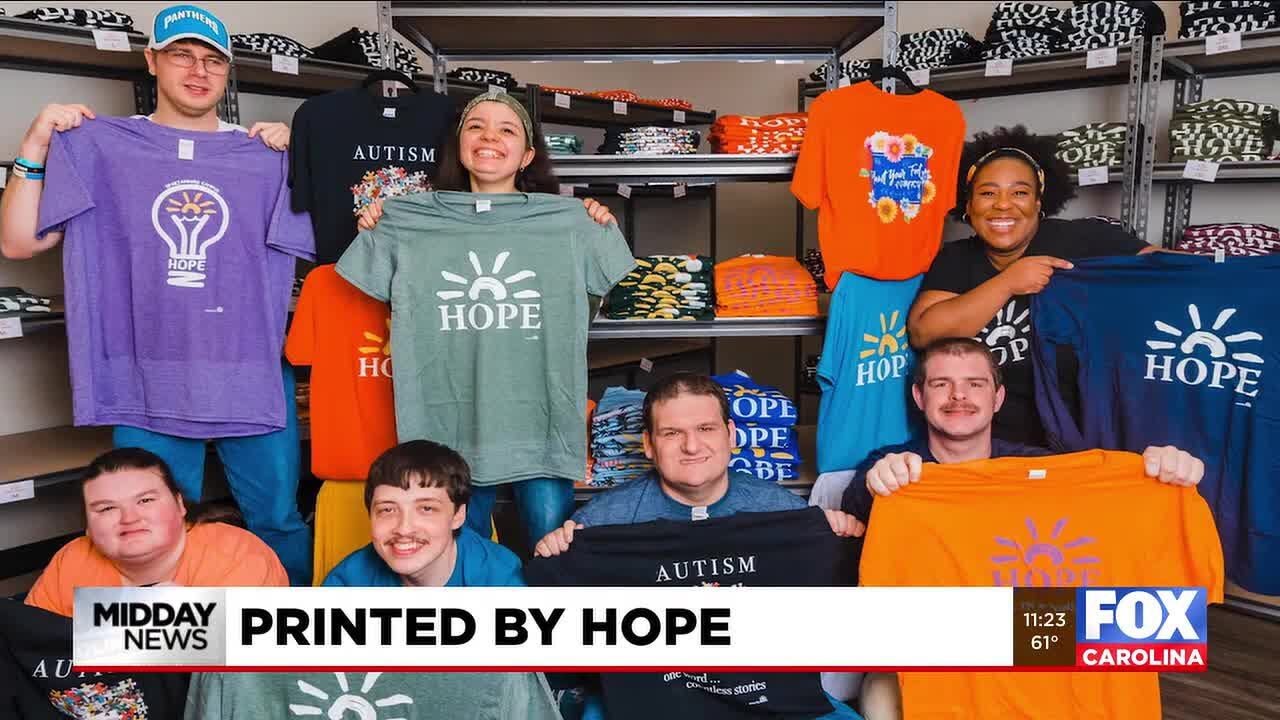 Printed by Hope - Helping people with autism