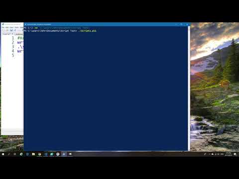 Powershell relative paths
