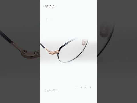 New Pure Titanium Eyeglass Frames, Fashionable and Lightweight for All Occasions
