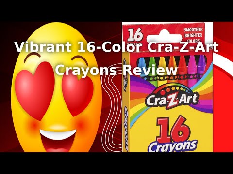 Vibrant 16-Color Cra-Z-Art Crayons Review