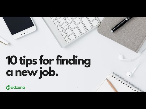 10 tips for finding a job - FAST!