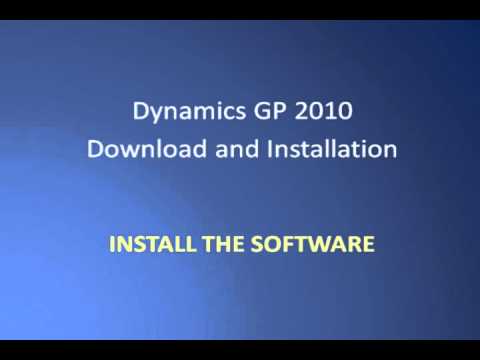 Microsoft Dynamics GP Download and Install
