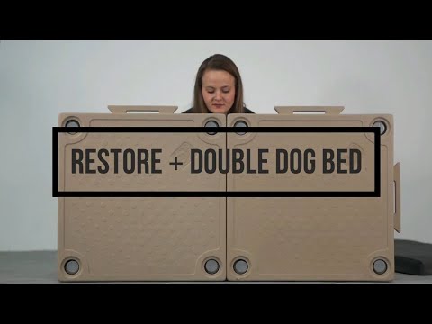 Restore + Double Dog Bed from Blue-9 Pet Products