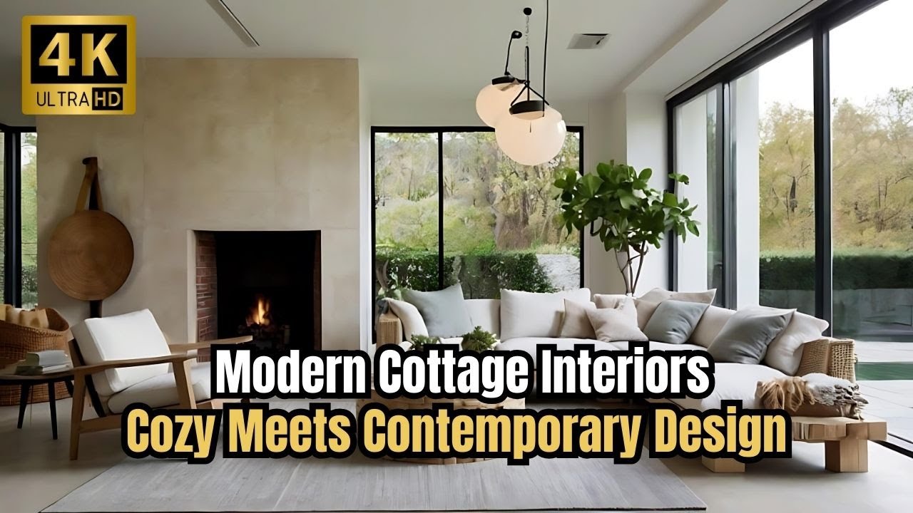 Modern Cottage Interiors: Cozy Meets Contemporary Design