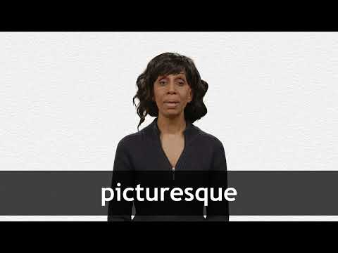 How to pronounce PICTURESQUE in American English
