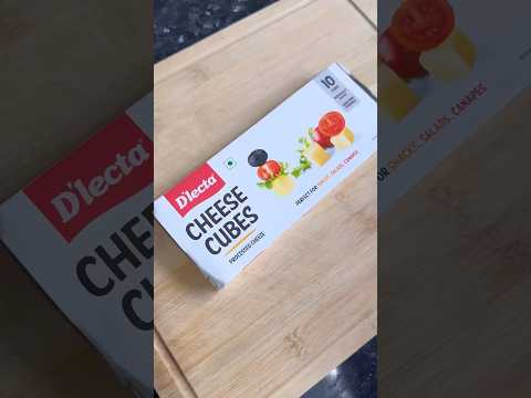 Dlecta Cheese Cubes|Processed Cheese|10 cubes pack #shorts #asmr #unboxing
