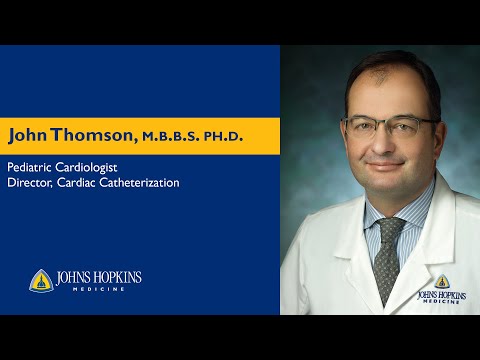 John Thomson, M.B.B.S., Ph.D. | Pediatric Cardiologist