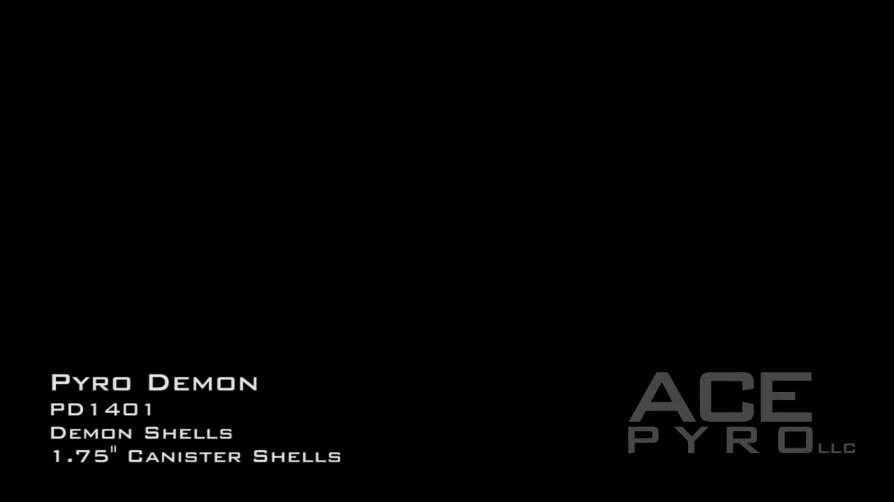 PD1401 Pyro Demon Demon Shells 1.75 Canister Shells