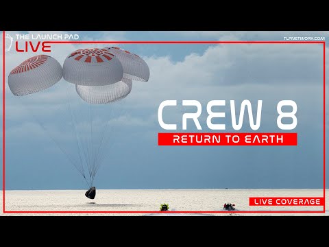 SPLASHDOWN! SpaceX Crew 8 Return To Earth