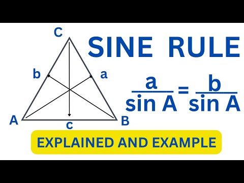 Sine Rule Made Easy | IGCSE & O-Level Trigonometry Explained with Example
