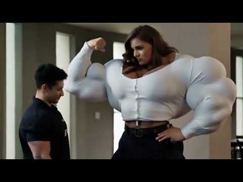 Office Muscle Girl