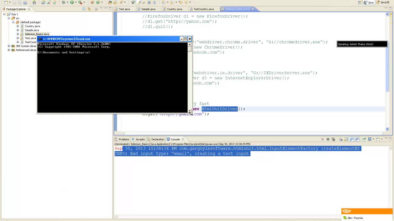 Selenium WebDriver Training   Tutorial Part 3