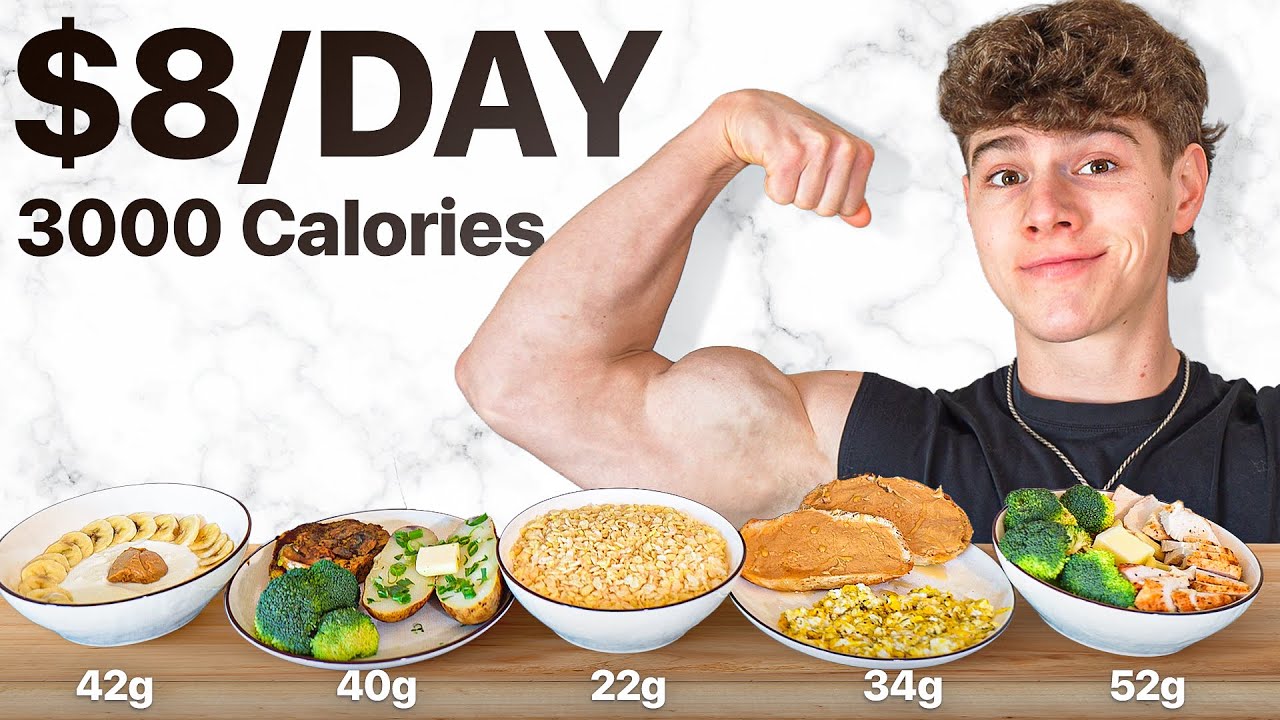 Budget Clean Bulk Meal Plan (190g Protein)