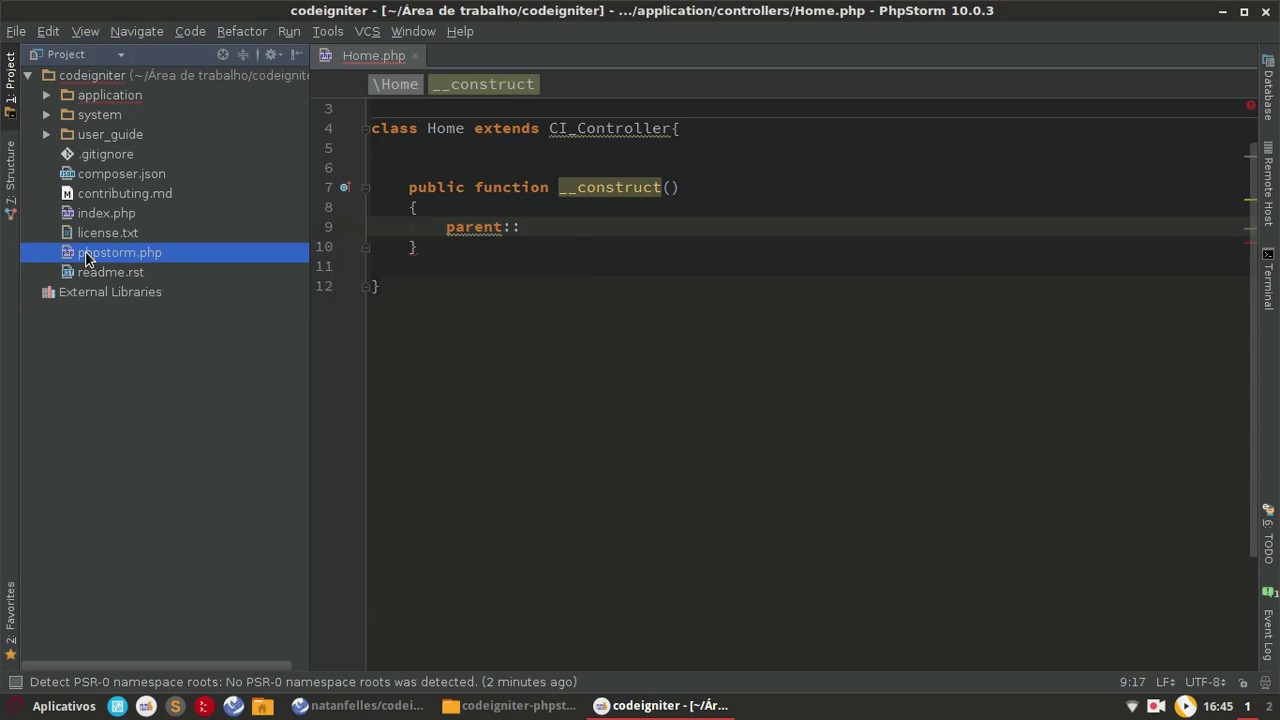 How to Configure PhpStorm Code Completion to CodeIgniter