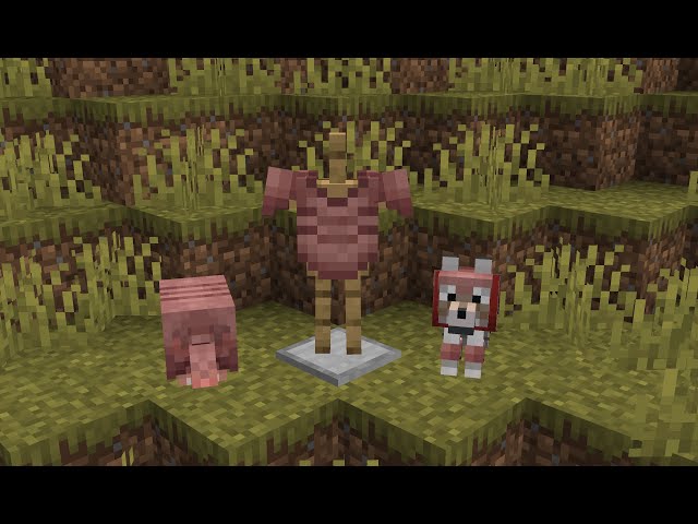 Armadillo Armor Minecraft Data Pack