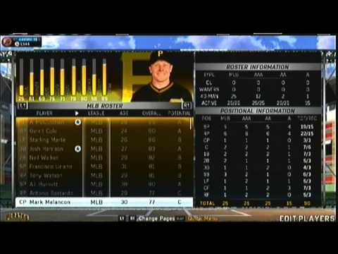 Pittsburgh Pirates 2015 Roster Current Up to Date May 23 MLB 15 The Show