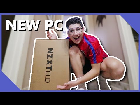 NEW GAMING PC from NZXT BLD unboxing