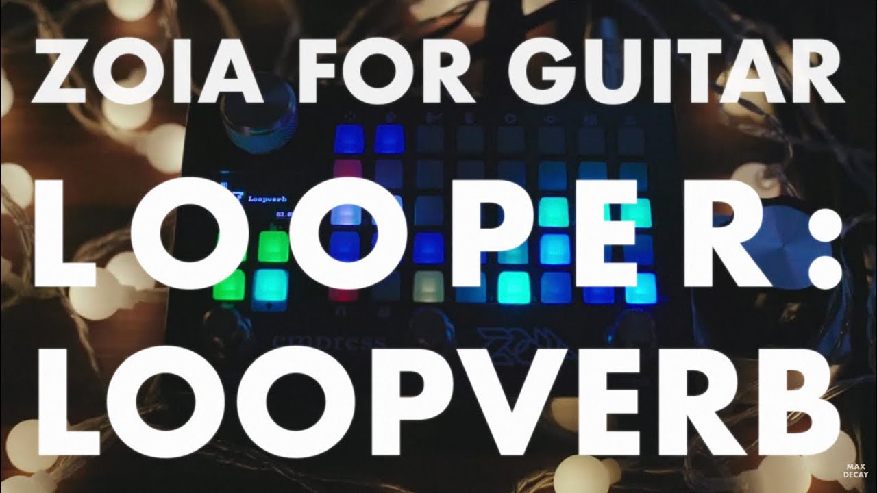 Empress ZOIA Guitar Demo – Looper: Loopverb
