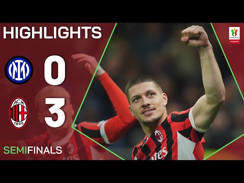 INTER-MILAN 0-3 | HIGHLIGHTS | Two-Goal Jovic The Hero For Milan | Coppa Italia Frecciarossa 2024/25