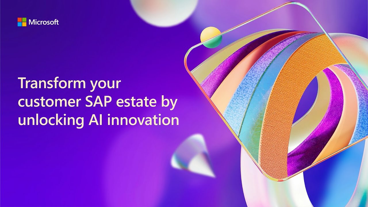 Transform your customer SAP estate by unlocking AI innovation | BRK249