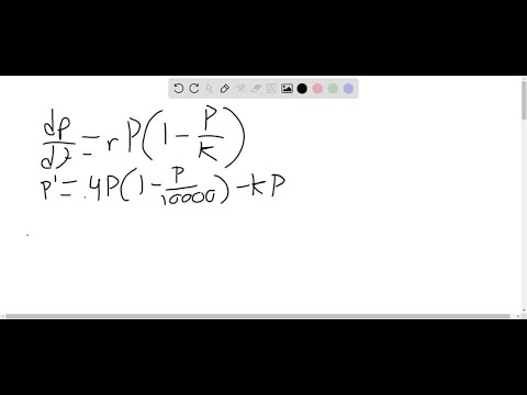 The following problems consider the logistic equation with an added term for depletion, either thro…