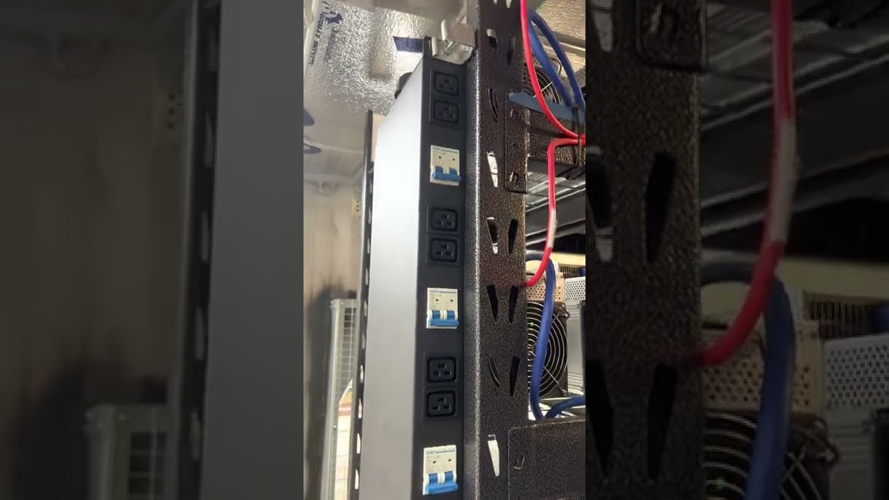 Mining Container – Additional PDUs installed – SBC HODL