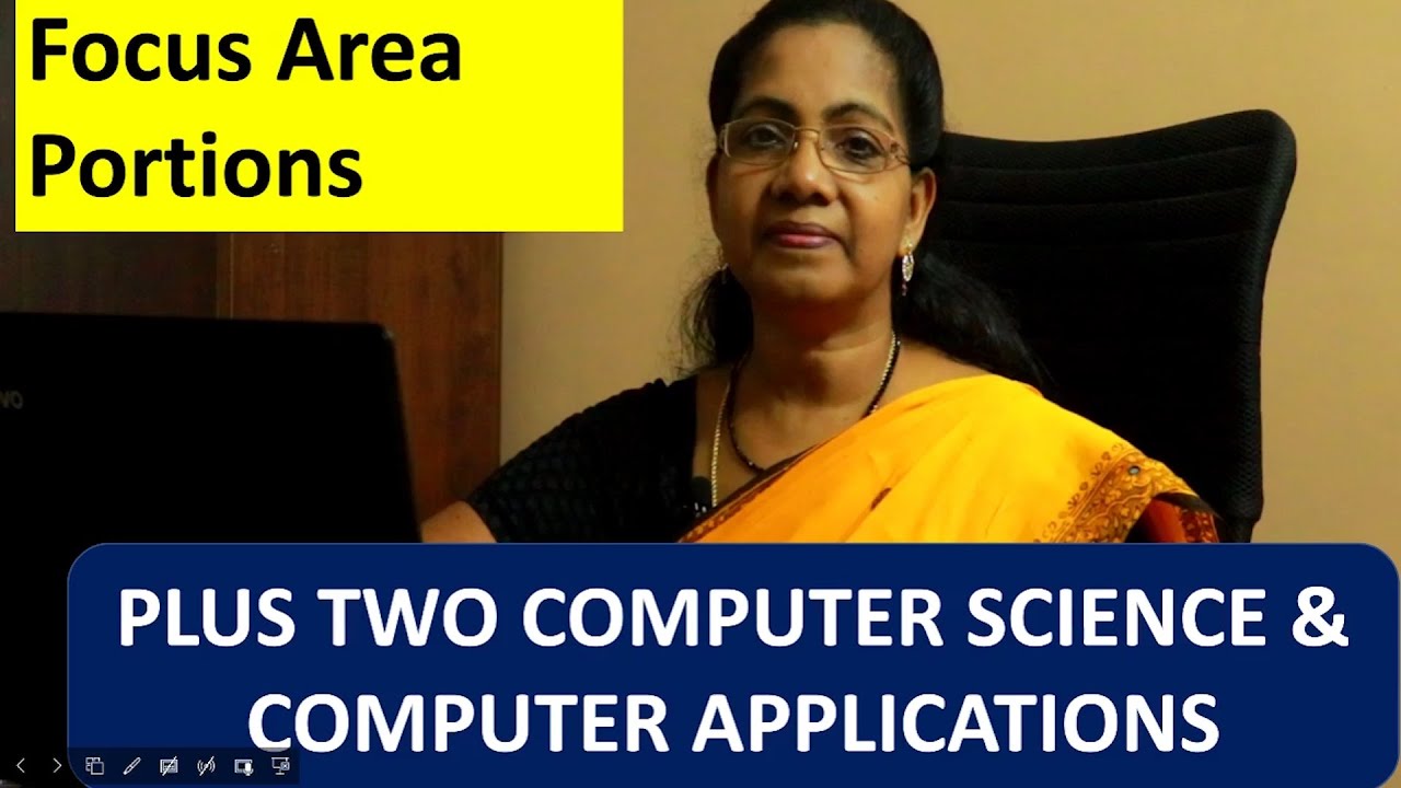 FOCUS AREA - 2021 | PLUS TWO Computer Application & Science [in Malayalam]