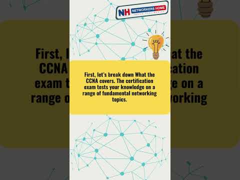 What is CCNA in 60 Seconds | Quick Guide | CISCO certification