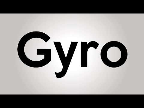 How To Pronounce Gyro - Pronunciation Academy
