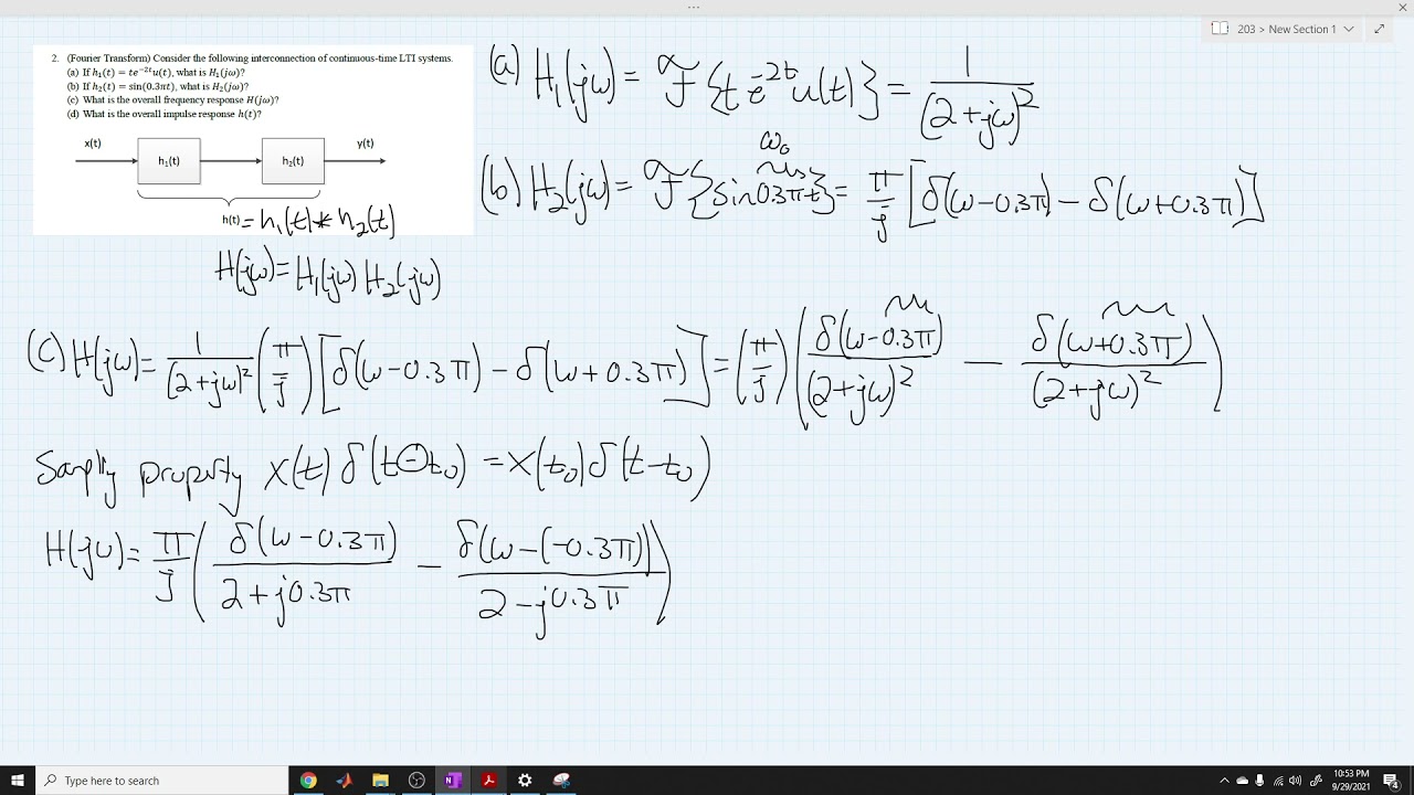Problem 2 - EEE203 Practice Final