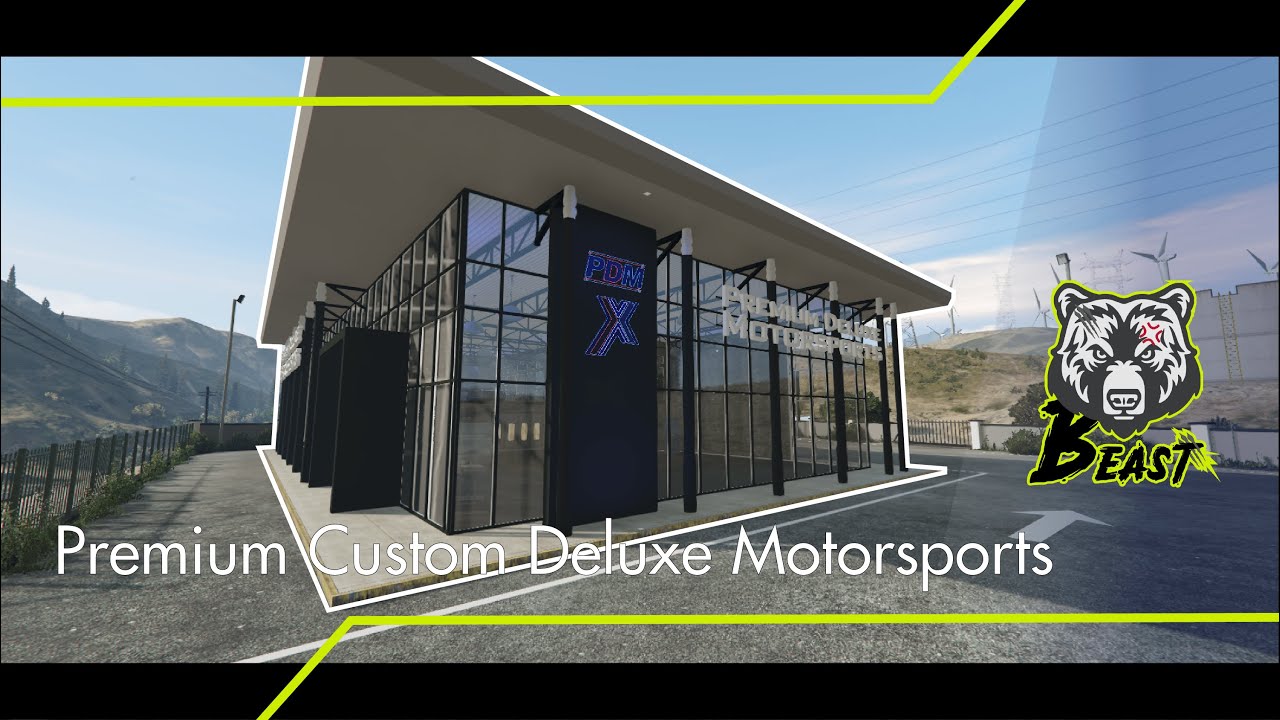 🏢 Premium Deluxe Motorsports – Custom Dealership Map for FiveM - FiveM ...