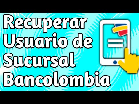 🤔Recuperar Usuario Sucursal Virtual Personas Y APP Bancolombia 2021☺