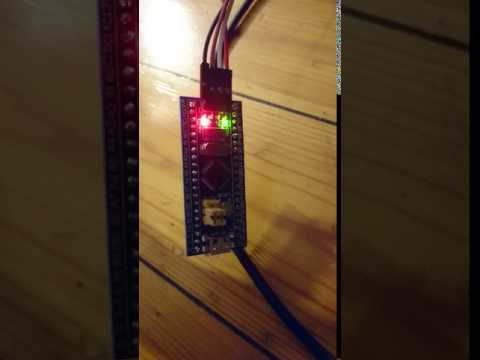 STM32F103C8T6 – ST LINK V2 – Blinky example