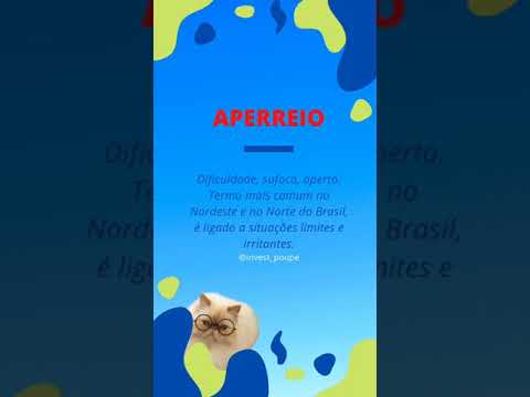 Significado de aperreio corrigido