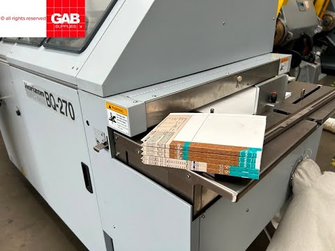 Horizon BQ 270 Book Binder for sale in the UK Gab Supplies Ltd 2008