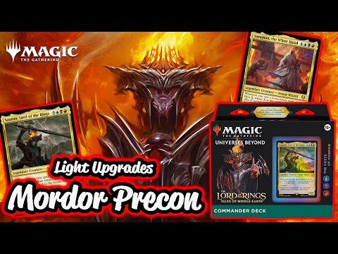 Lightly Upgrading The Hosts of Mordor LOTR Deck - Magic the Gathering Commander