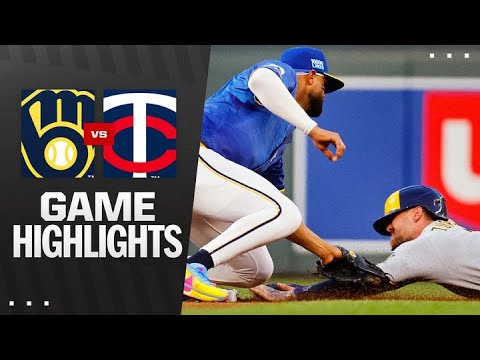 Brewers vs. Twins Game Highlights (6/20/25) | MLB Highlights