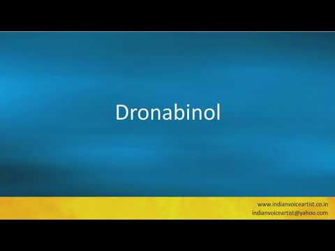 Pronunciation of the word(s) "Dronabinol".