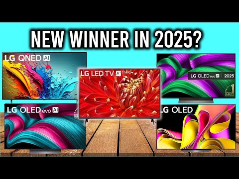 Top 5 Best LG TVs 2025 - The #1 is Mind Blowing!