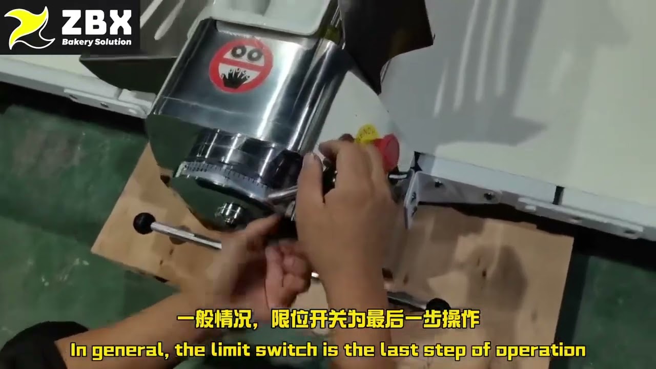 ZBX Tabletop dough sheeter operation introduction#doughsheeter