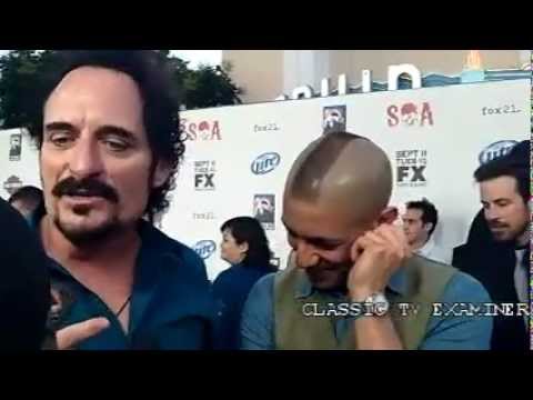Kim Coates and Theo Rossi at Sons of Anarchy Season 5 Premiere