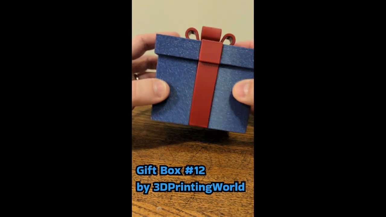 Gift Box #12 by 3DPrintingWorld on Thangs.com