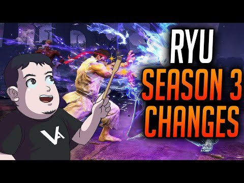 Ryu Season 3 Balance Changes! Breakdown & Thoughts - Street Fighter 6 Patch Notes