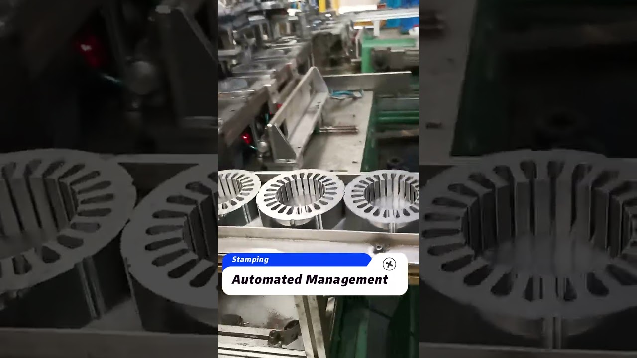 custom motor stator and rotor lamination automatic stamping production line